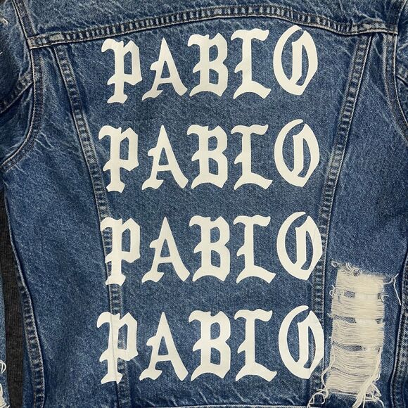 Levi's | Jackets & Coats | Kanye West Pablo Levis Jacket Tlop Tour ...